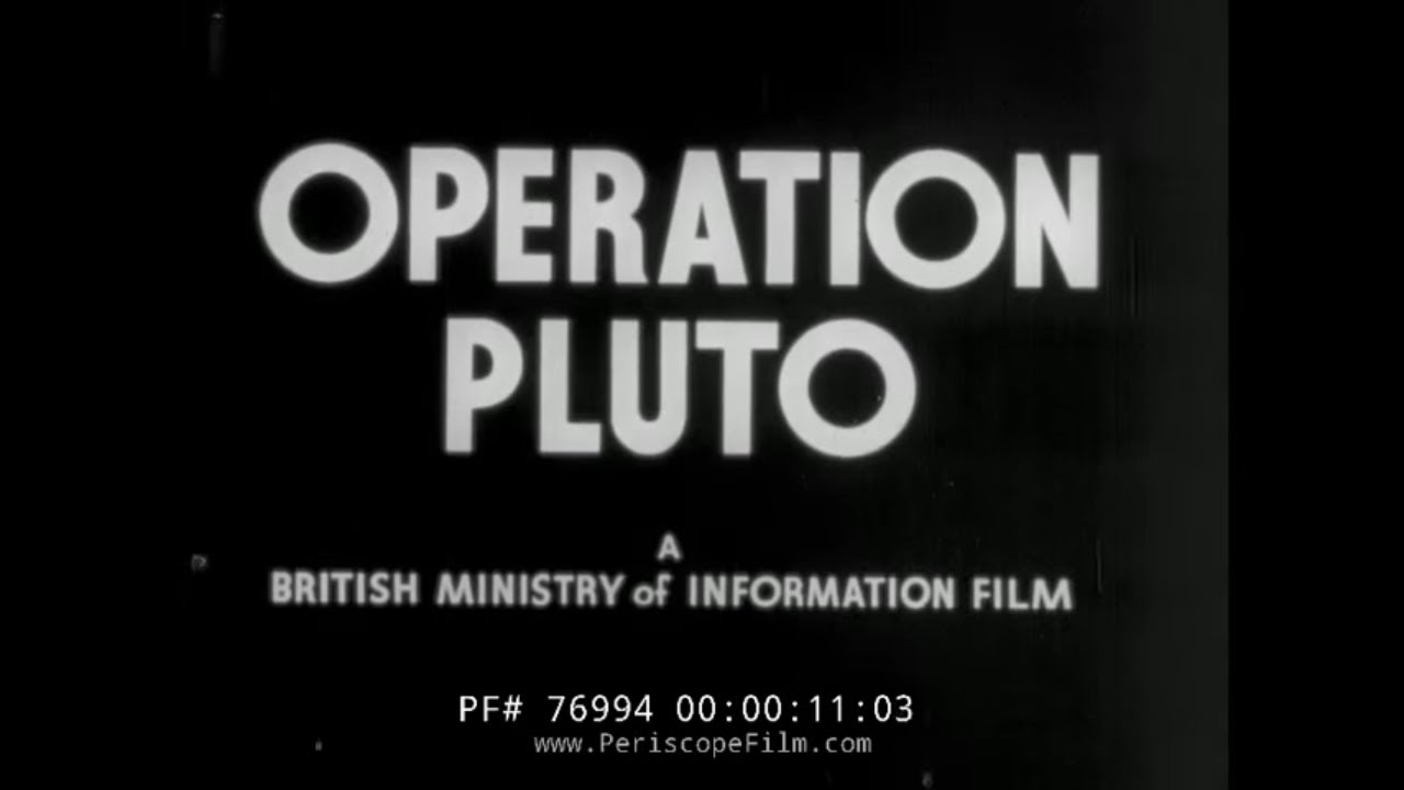 OPERATION PLUTO OIL ACROSS THE ENGLISH CHANNEL WORLD WAR II 76994 - YouTube