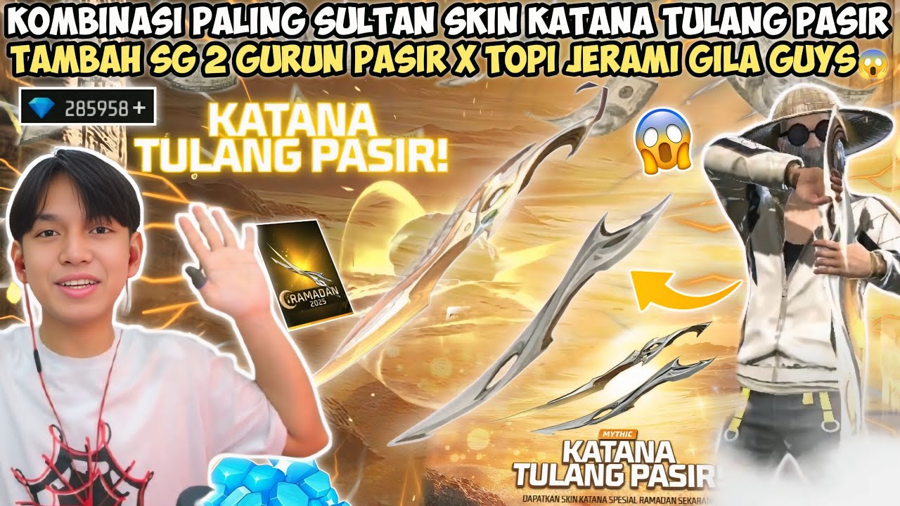 INI KOMBINASI SET TERGILA! RELA ABISIN 5JT DEMI KATANA TULANG PASIR X ...