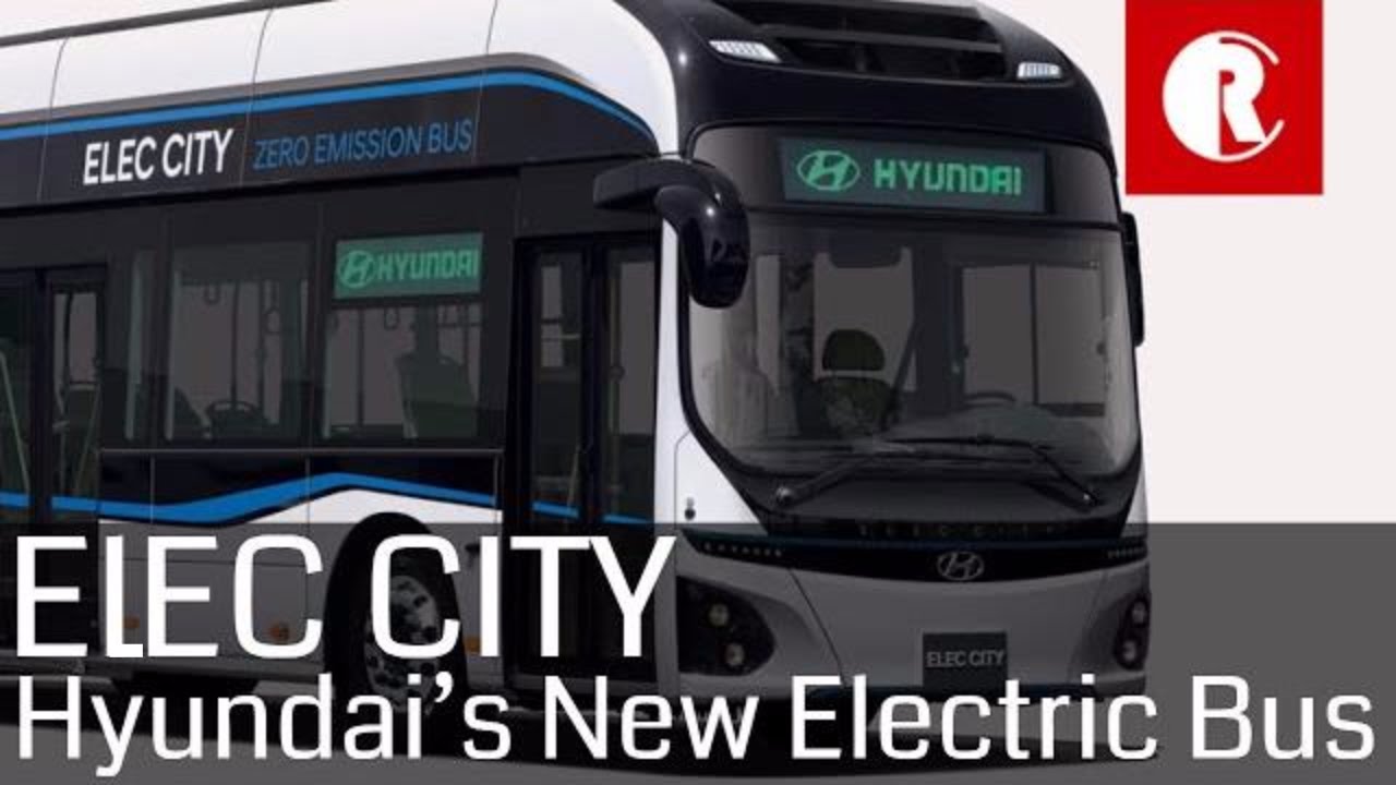 Hyundai’s new Elec-City electric bus has 180 miles of range and fully ...