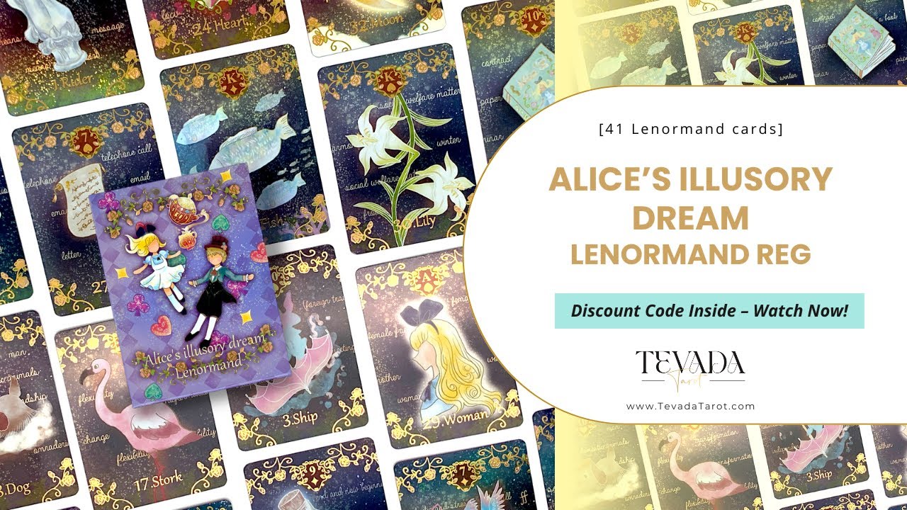 [Flip Through] Alice’s Illusory Dream Lenormand: A Wonderland of ...