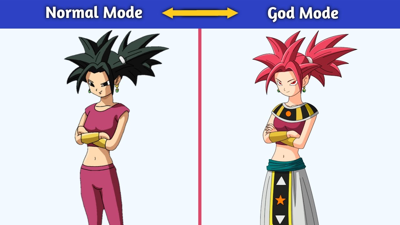 Dragon Ball Characters In Their God Mode - YouTube
