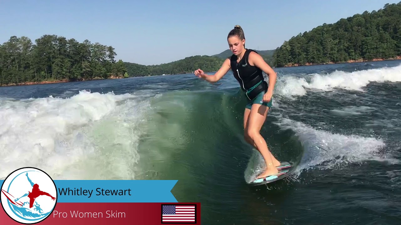 2020 Online WRS Series Event #1 - Pro Women Skim - Whitley Stewart ...