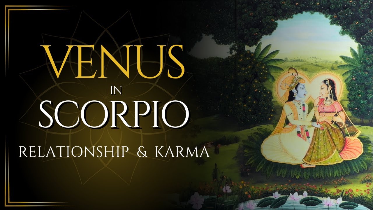 Venus in Scorpio | Pain & Love | Karmic Lessons #venus #scorpio - YouTube