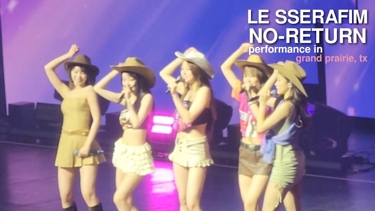 09/08/2025 LE SSERAFIM 'No Return (Into the unknown)' Performance in ...