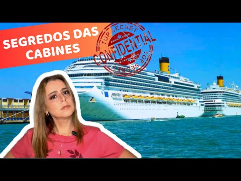 15 COISAS QUE NINGUÉM TE CONTA SOBRE AS CABINES DOS CRUZEIROS MARÍTIMOS