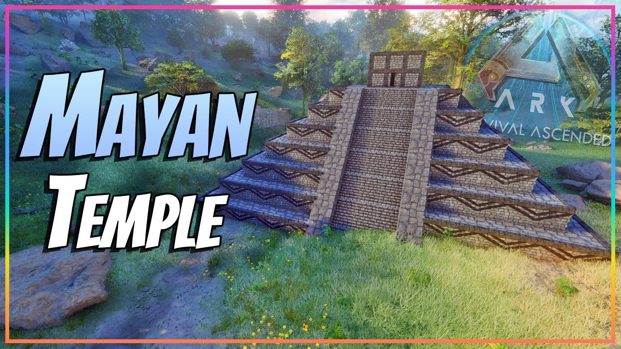 Mayan Temple (Speed Build) | Ark Survival Ascended - YouTube