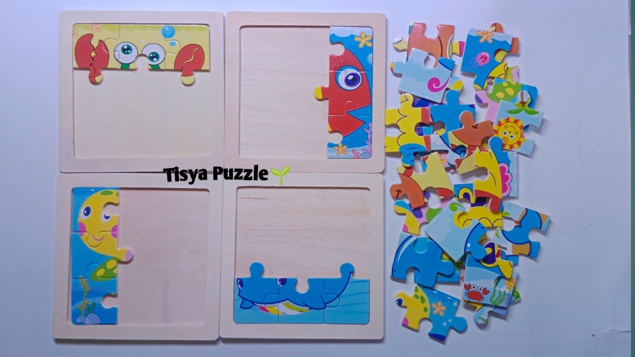 Gabungkan Potongan Puzzle Acak Menjadi Sebuah Gambar Puzzle Yang Sesuai ...