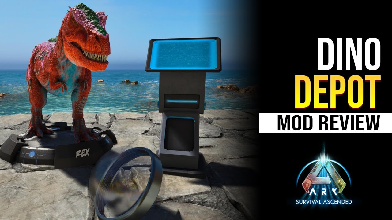 Dino Depot - Mod Review (Ark Survival Ascended) - YouTube