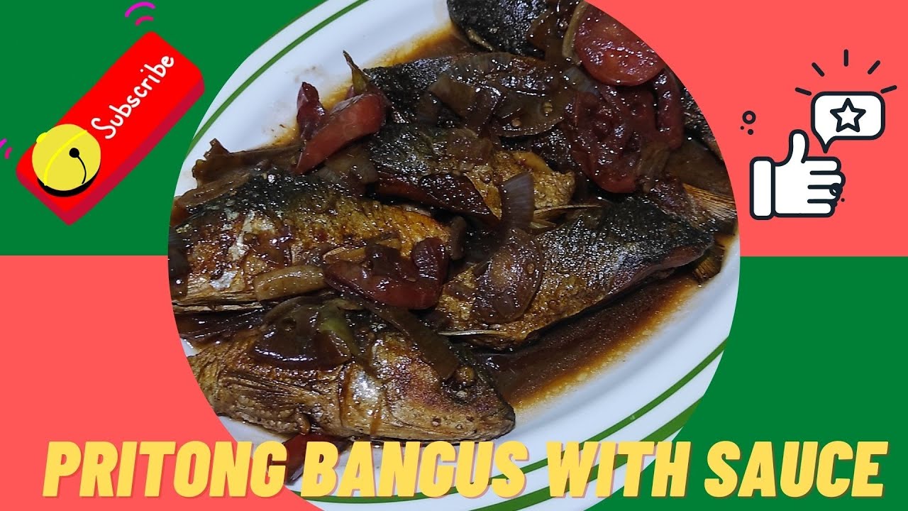 Pritong bangus with sauce - YouTube