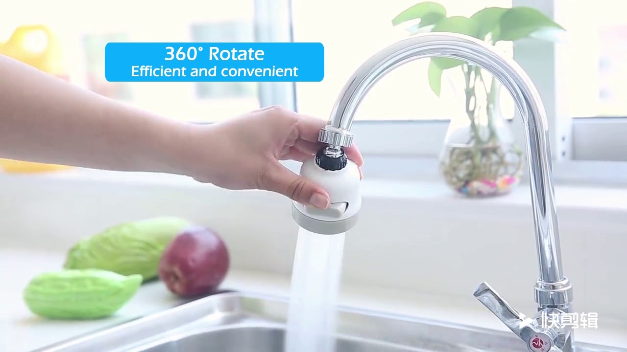 360°Rotate Tap Aerator installation - YouTube