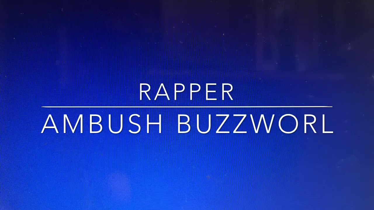 How to Pronounce Ambush Buzzworl- Rapper - YouTube