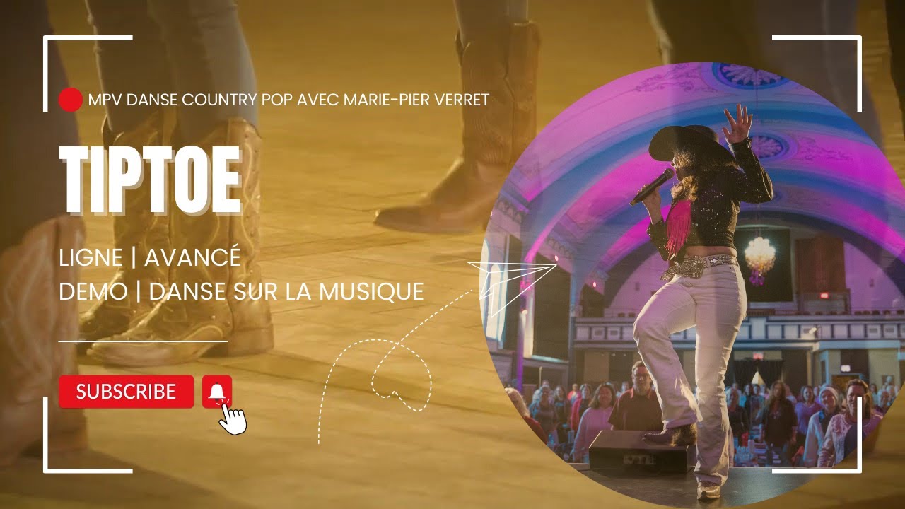 TipToe | Line Dance | Country Pop - YouTube