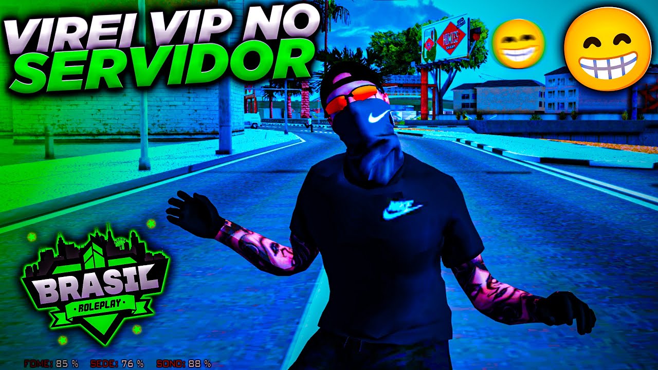 VIREI VIP NO SERVIDOR E GANHEI VÁRIOS BENEFÍCIOS - GTA SAMP ANDROID/PC ...