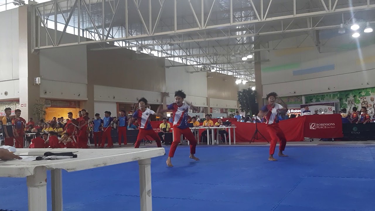 Synchronized Arnis Espada Y Daga Anyo (Male Category)- Sultan Kudarat ...
