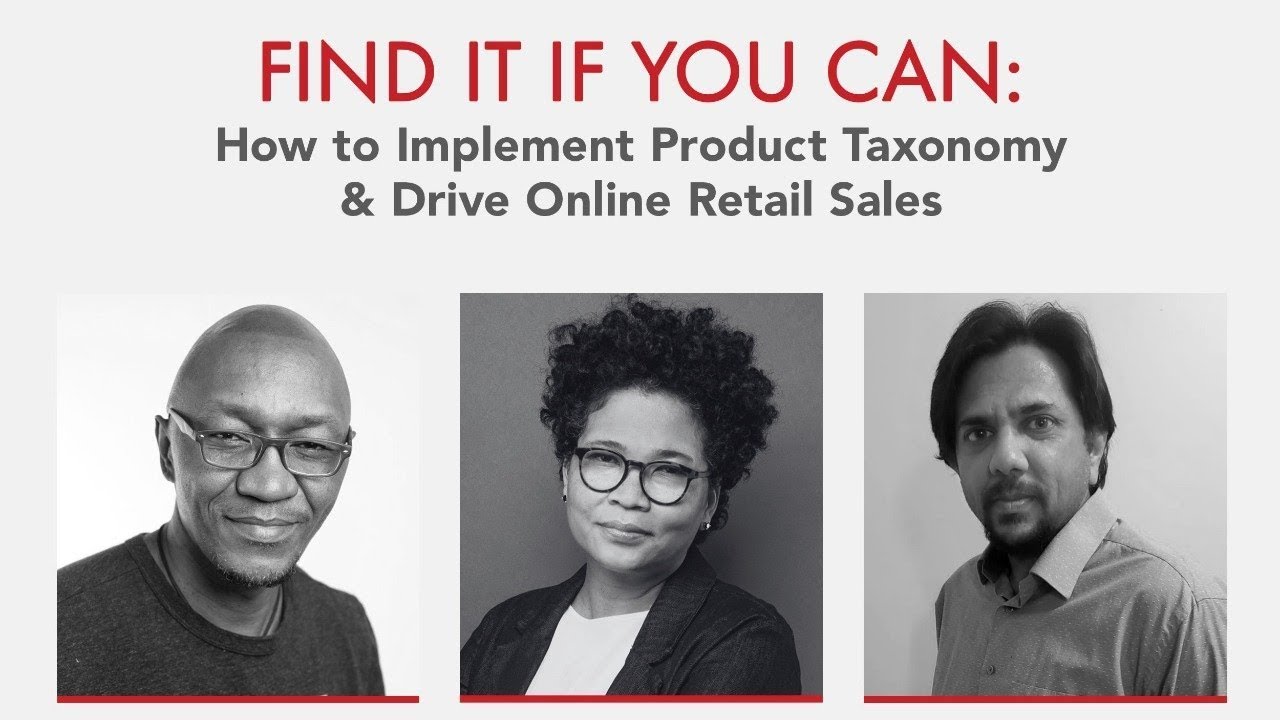 Find it if You Can: How to Implement Product Taxonomy & Drive Online ...