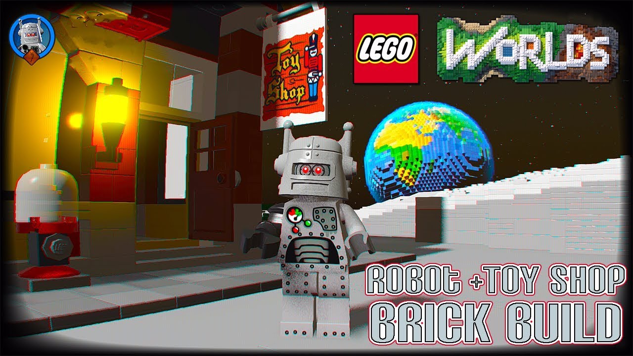 LEGO Worlds Robot and Toy Shop Brick Build Unlocks (Nintendo Switch ...