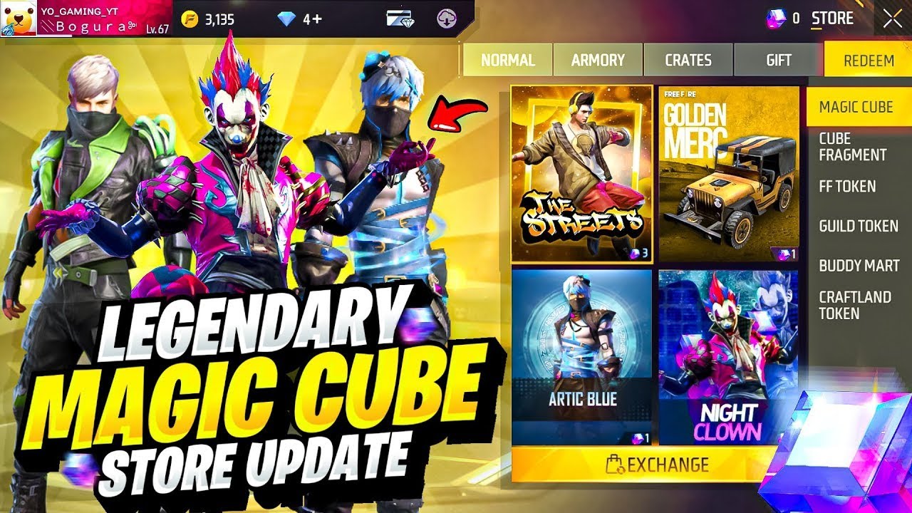 Legendary Bundles in Magic Cube😲 ? Next Magic Cube Bundle Free Fire ...