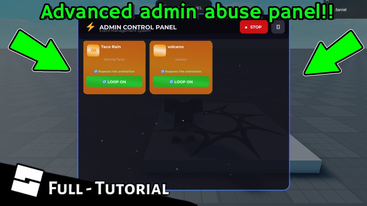 how to make Admin abuse panel V3 | Roblox Studio Tutorial - YouTube