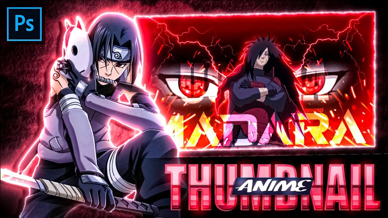 How To Make Anime Thumbnail On PSCC😈 || Anime Thumbnail Kese Banaye 🥰 ...