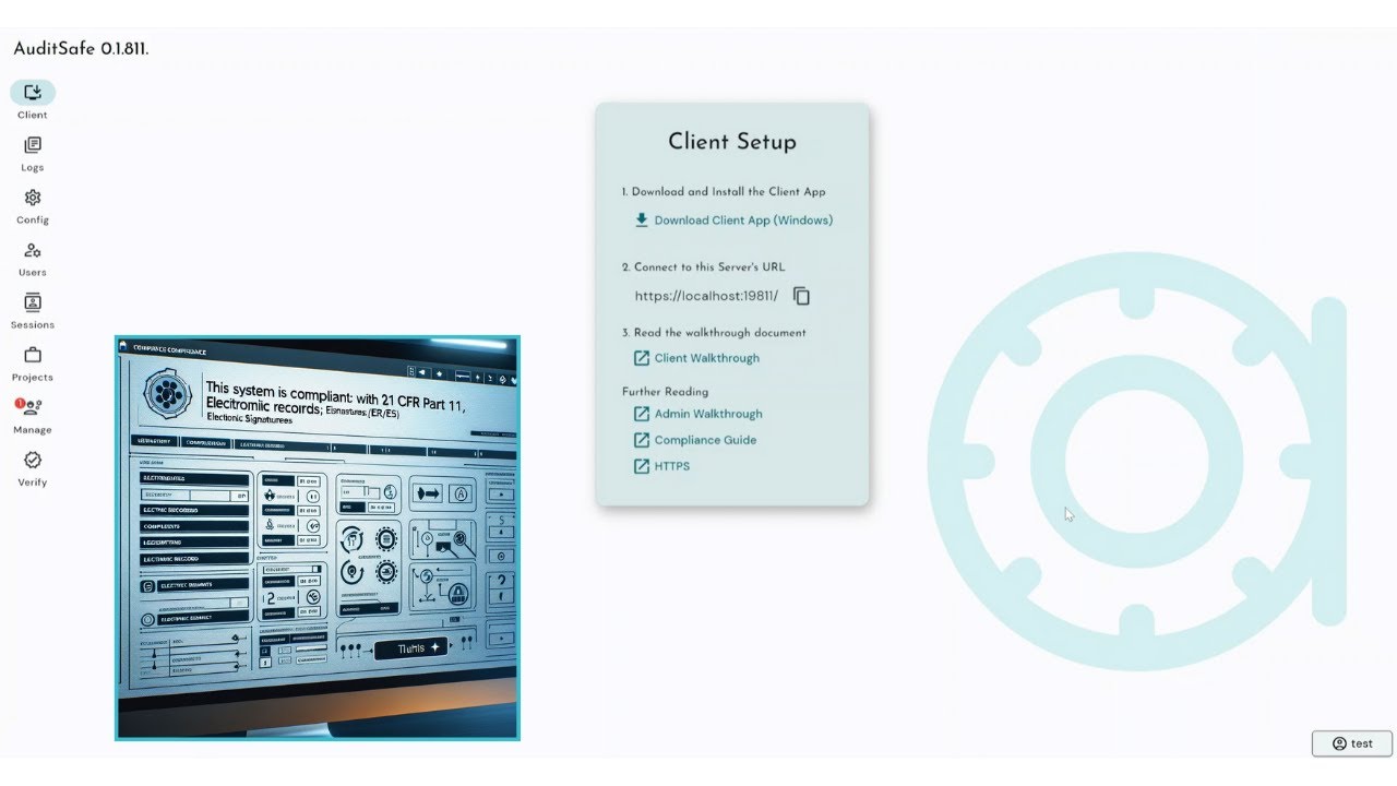 How to Configure AuditSafe 21 CFR/GMP-compliant Software - YouTube