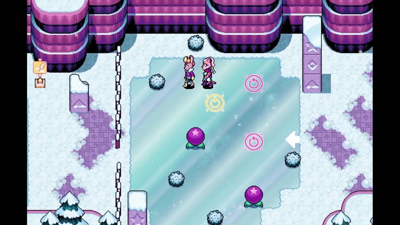 ice sliding puzzle slarpg - YouTube