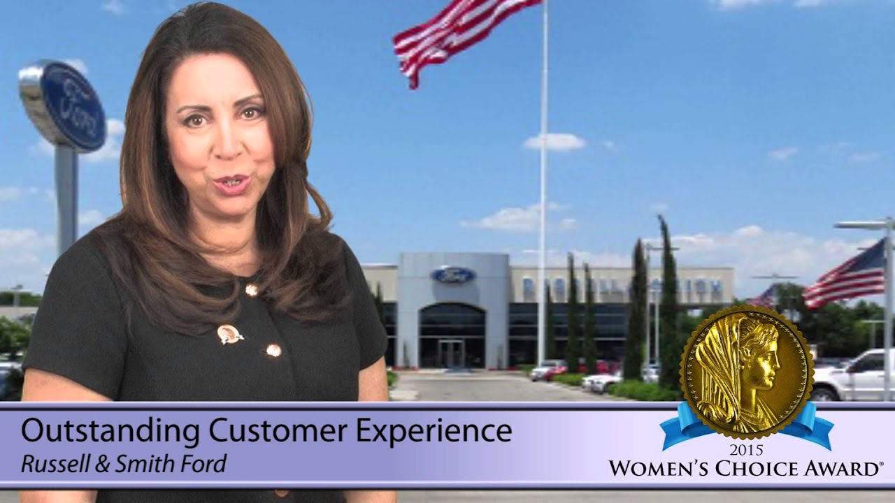 Russell & Smith Ford - 2015 Women's Choice Award - YouTube