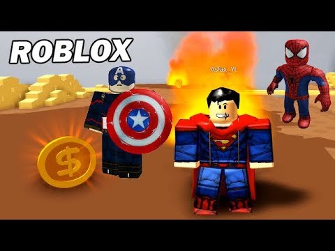 Roblox : Je suis Superman ! Super Hero Simulator - YouTube