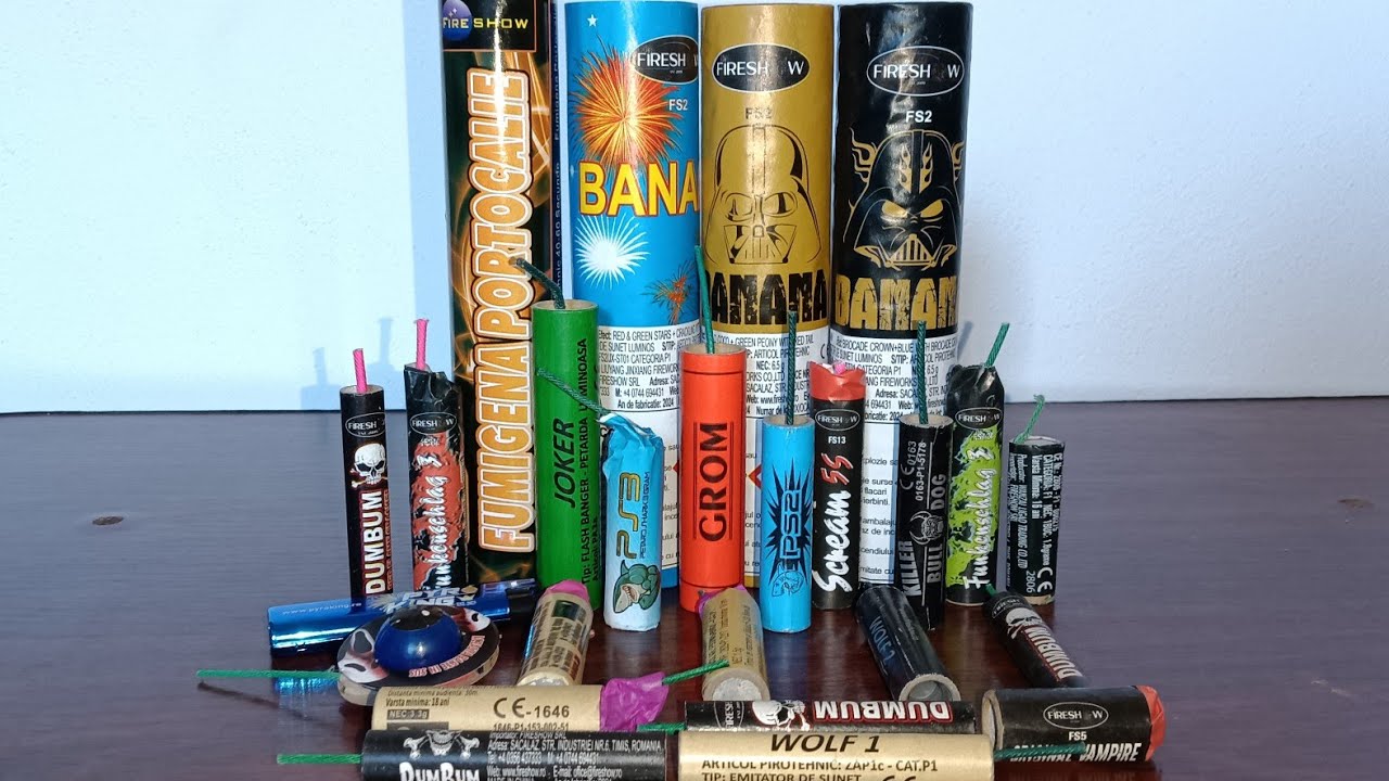 Compilație petarde și artificii (2024-2025) - YouTube