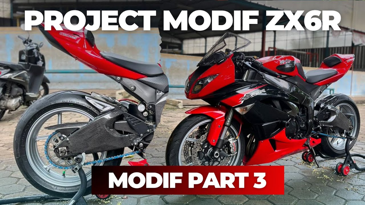Modif tipis zx6r ‼️ my name is DELIMA ( project part 3 ) - YouTube