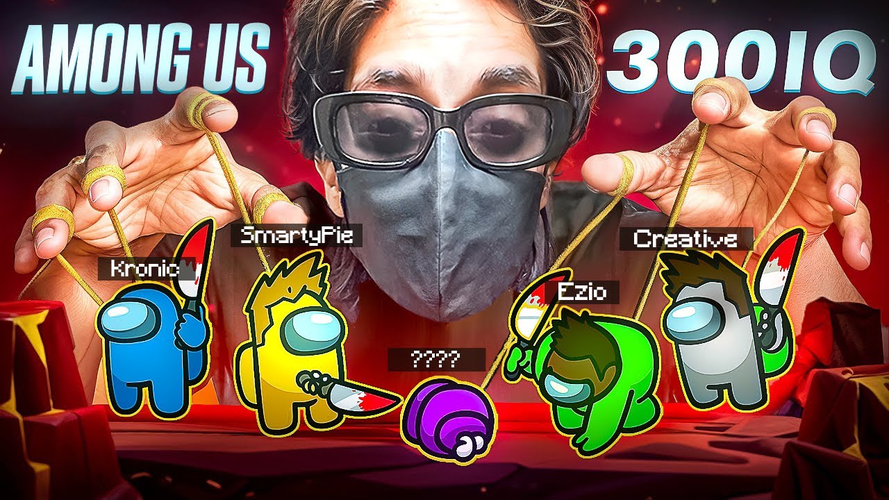 MY FRIENDS USED 300 IQ IN AMONG US *(GONE WRONG)* - YouTube