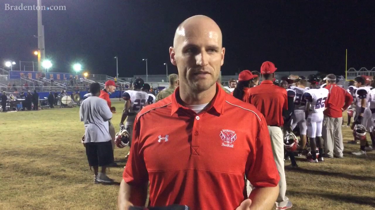Manatee head coach John Booth discusses the emotional aspect of fourth ...