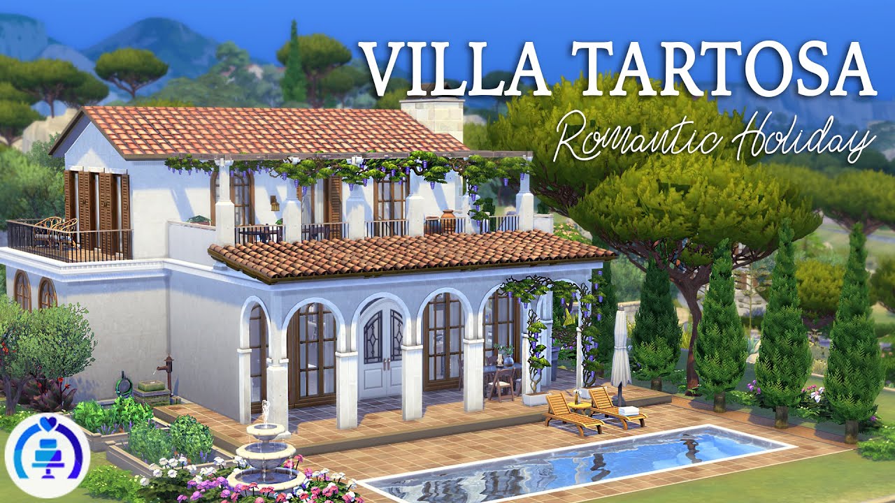 Villa Tartosa 🍷 My Wedding Stories | Stop Motion build | The Sims 4 ...