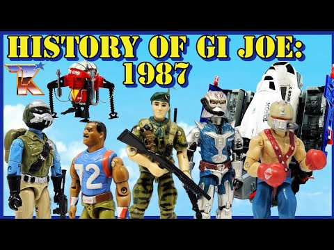 History of GI Joe - 1987 | Vintage A Real American Hero Action Figures ...