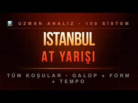 17 Nisan 2026 İstanbul Altılı Ganyan Tahminleri | 1’den 8’e Tüm Koşular | 100 Sistem Analizi