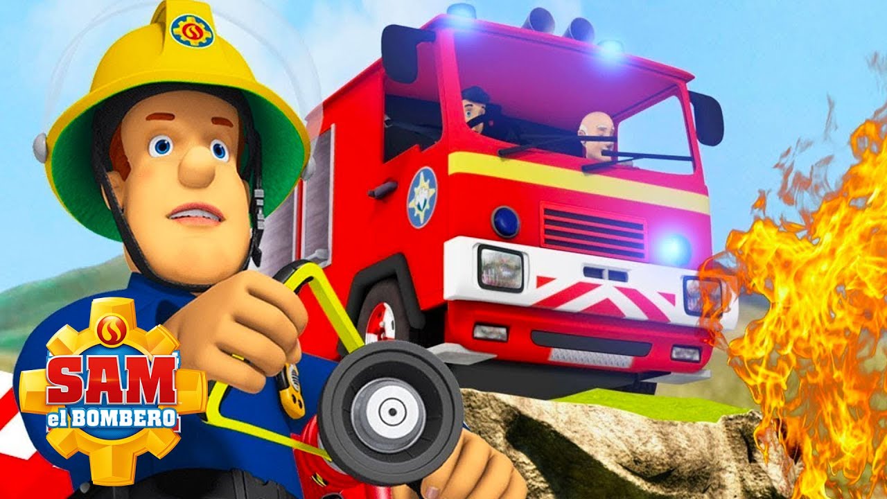 Sam el bombero en español | La gran sorpresa | ¡Rescate de camiones ...
