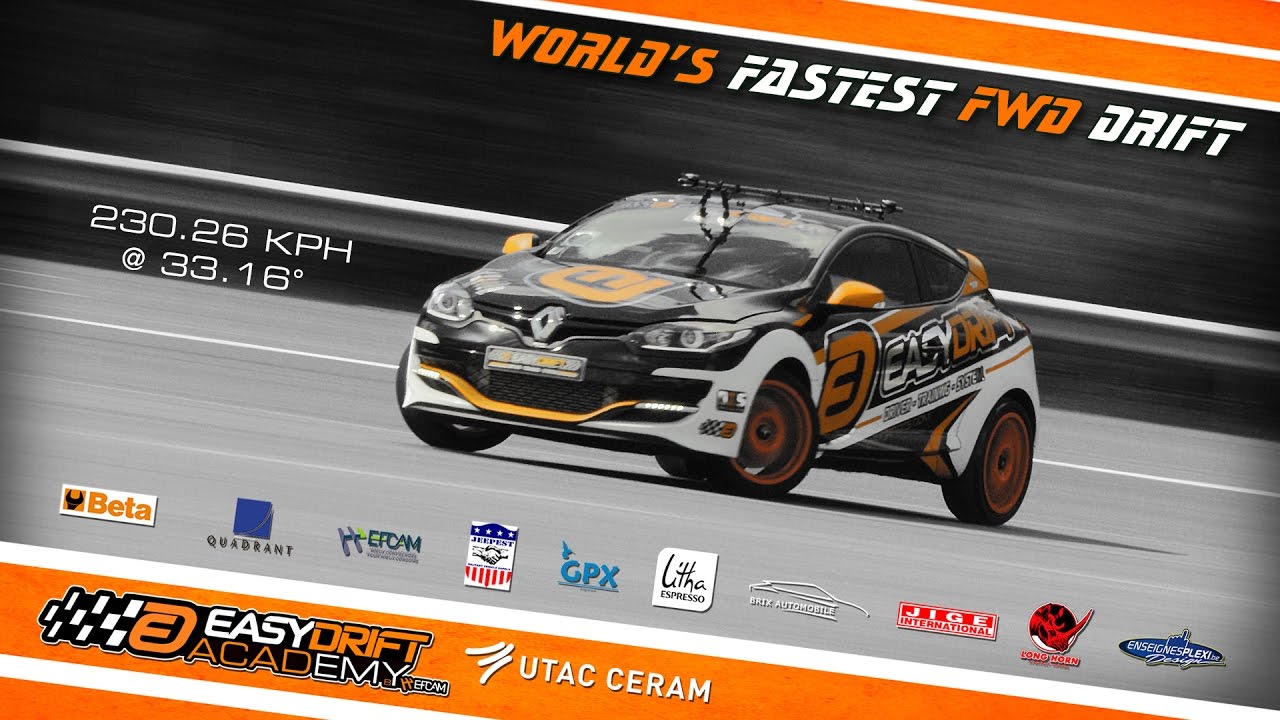 Fastest FWD Drift World Record - YouTube