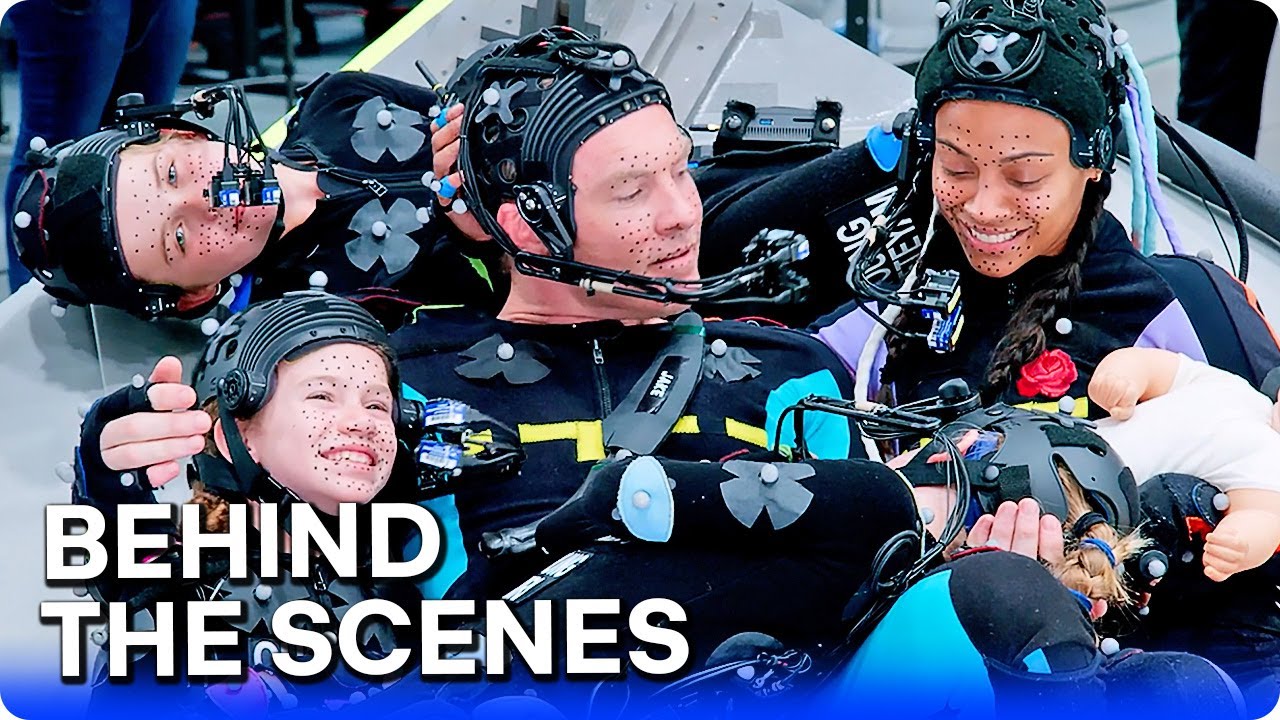 AVATAR: THE WAY OF WATER (2022) Behind-the-Scenes Jake and Neytiri ...