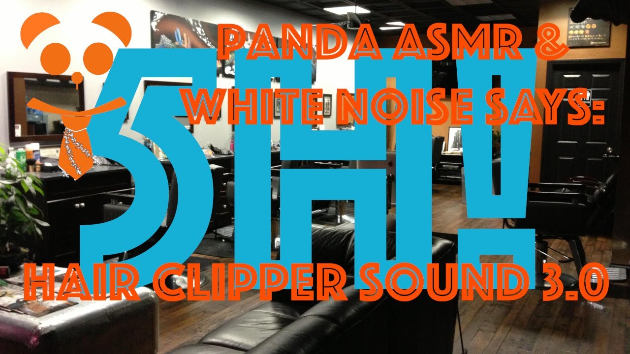 WHITE NOISE | Hair CLipper Sound 3.0 | 5 Hours Long | Blue Yeti - YouTube