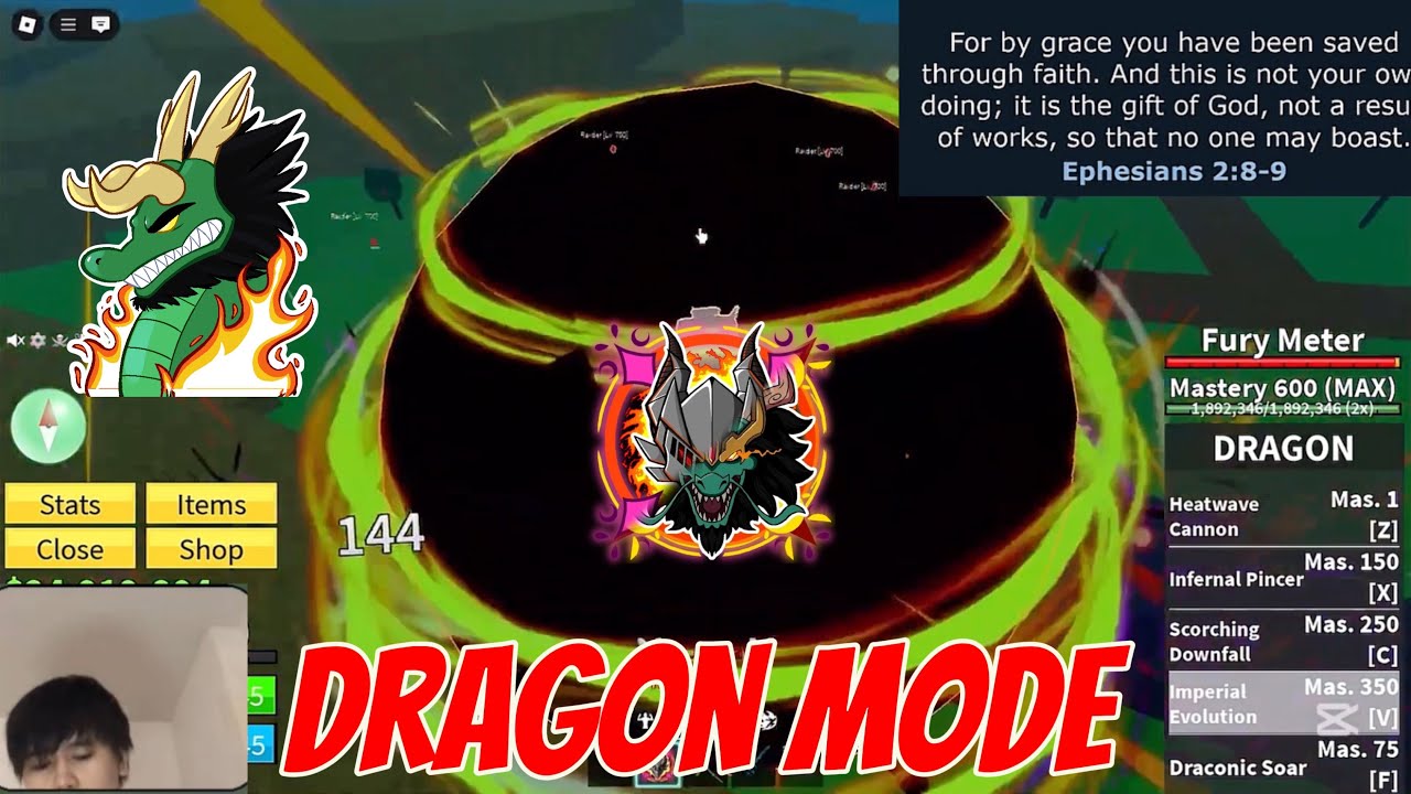 Imperial Evolution Dragon Pvp! Spam + Skull guitar + Sanguine Art Combo ...