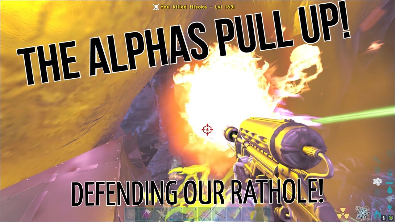 Shadow Cave Drops A Tek FOB On Our Rathole! Solo Base Defense! ep.10 ...