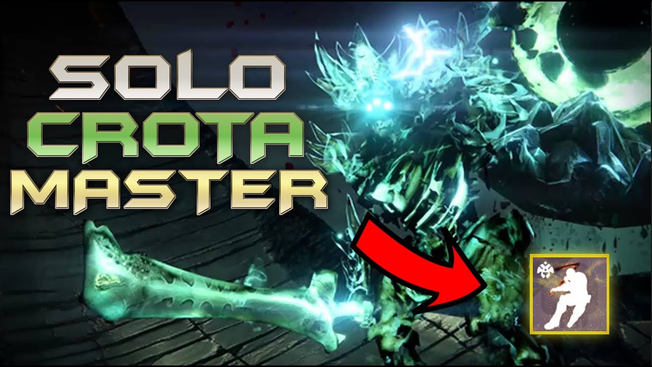 Destiny 2 - Solo MASTER Crota w/ Challenge - Hunter *Flawless* #SHORTS ...