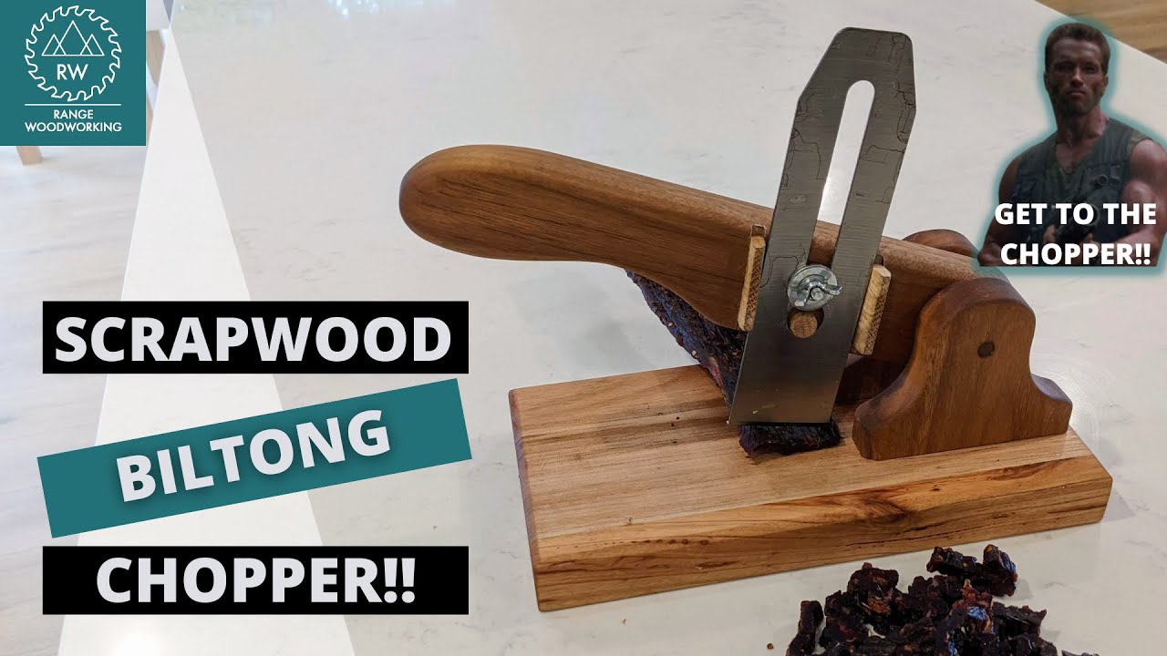 Building a Scrap Wood Biltong Chopper!! - YouTube