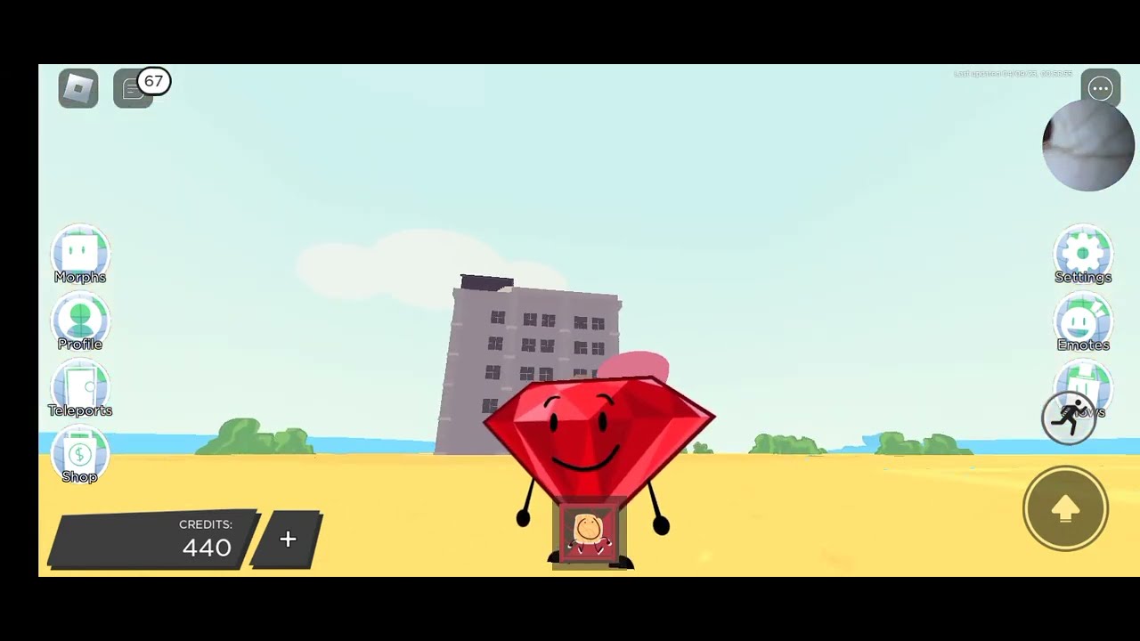 The game called Roblox Objects Global: BFDI RolePlay - YouTube