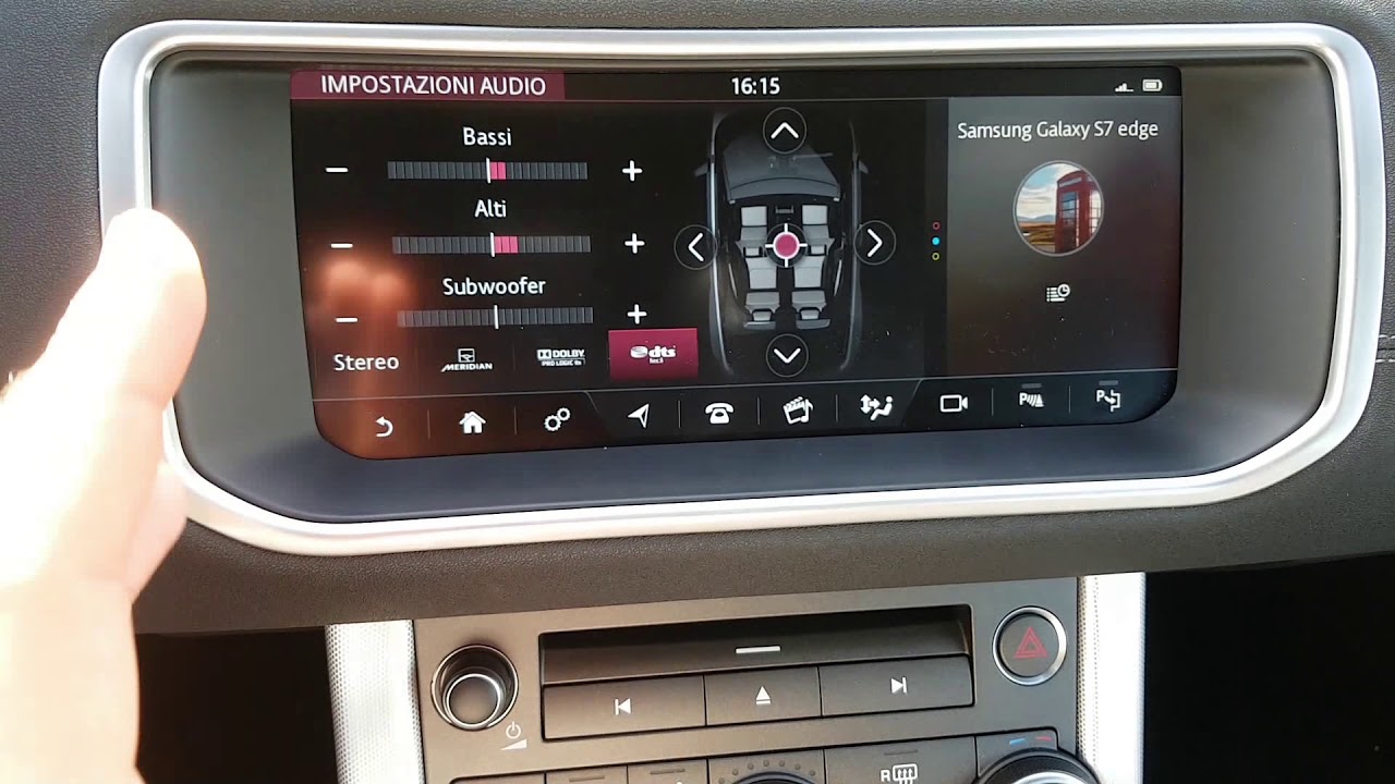 2018 Range Rover Evoque cabrio 2.0d 240CV focus infotainment, pov - YouTube