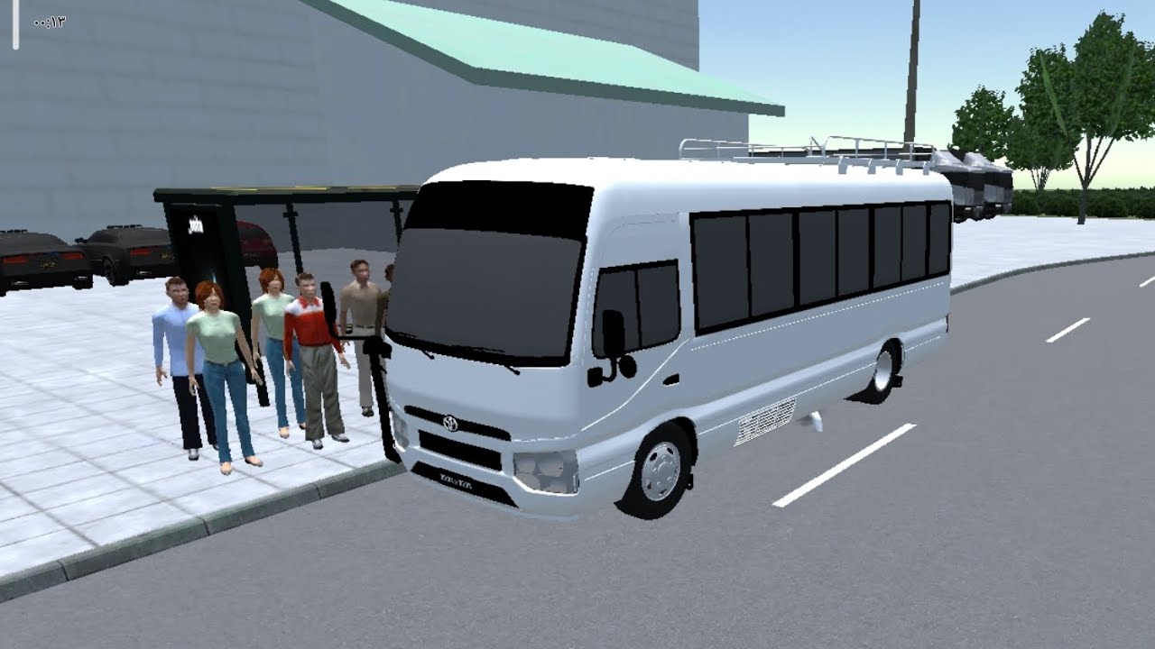 proton bus simulator mod Toyota Coaster g4 2021 - YouTube