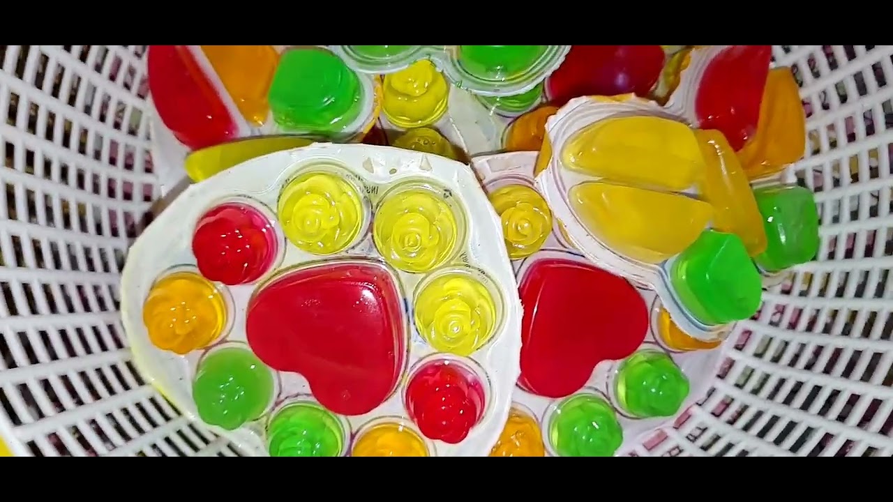 Very yummy Love jelly and yummy butterfly 🦋 jelly - YouTube
