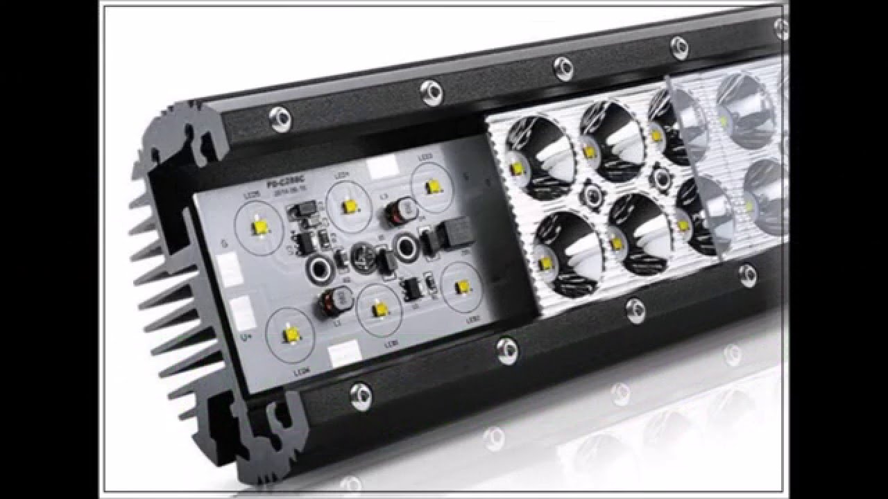 BARRA LED 300W 4X4 12V 24V EN SOLAR Y EOLICA SRL - YouTube