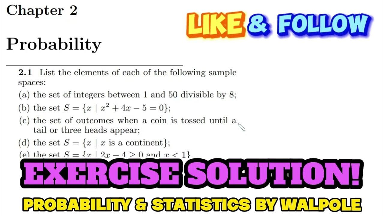 Probability & Statistics for Engineers & Scientists by Walpole ...