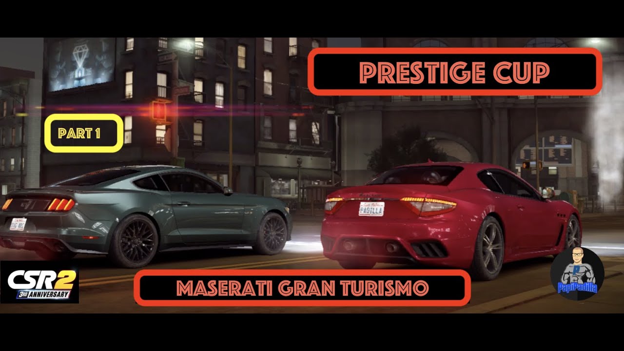 CSR2 - Prestige Cup - Maserati Gran Turismo - Part 1 - YouTube