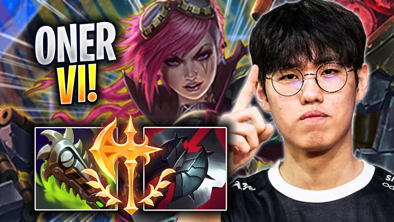 ONER IS SO GOOD WITH VI! - T1 Oner Plays Vi JUNGLE vs Gragas! | Season ...